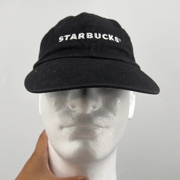 Starbucks | Accessories | Starbucks Black Cap | Poshmark